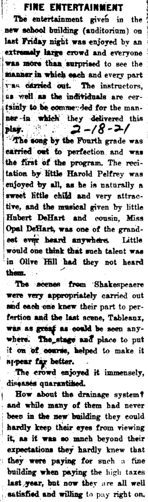 Uncle Jack Fultz’s Memories of Carter County: Musical legacy