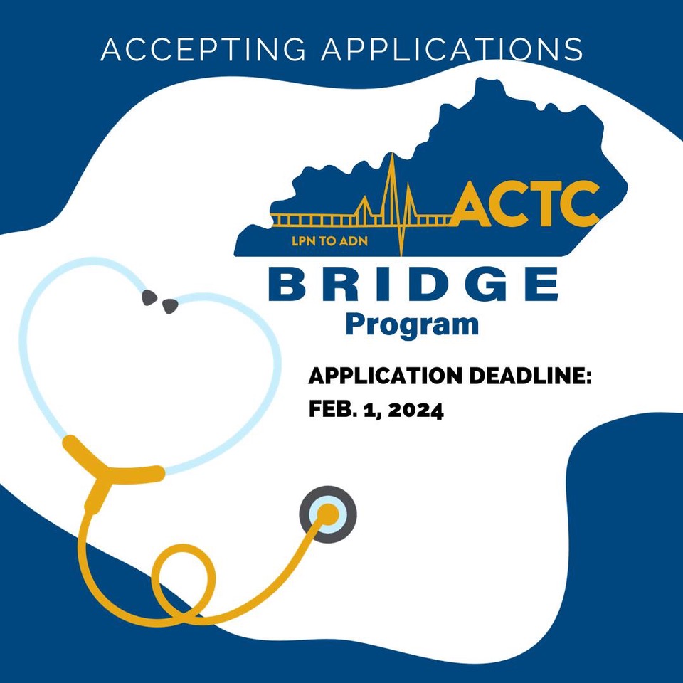 February 1 Deadline to apply to ACTC Nursing Bridge Program