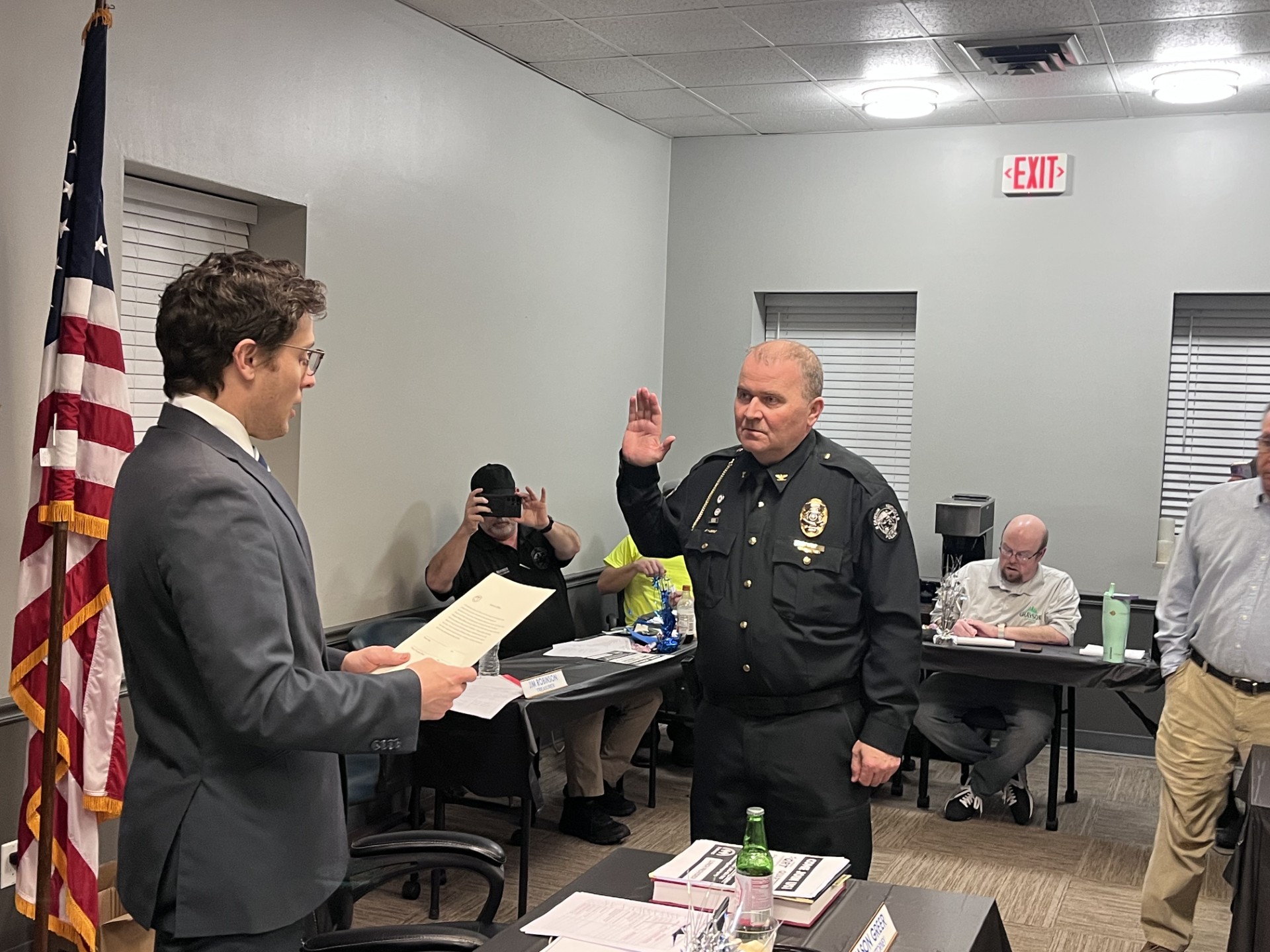 Recognizing service